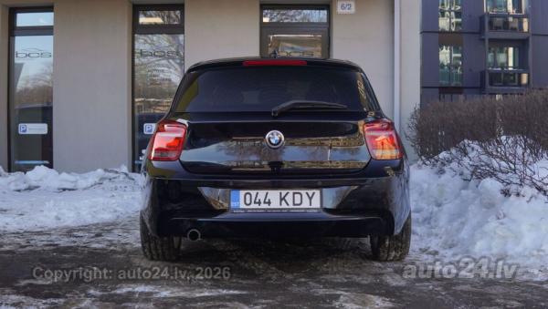 Black BMW 1-series 2012 in Tallinn, with an engine capacity of 1.60 L and mileage of 213 thousand km for 7900 €, photo 6 on AUTOMOTO.COM.LV