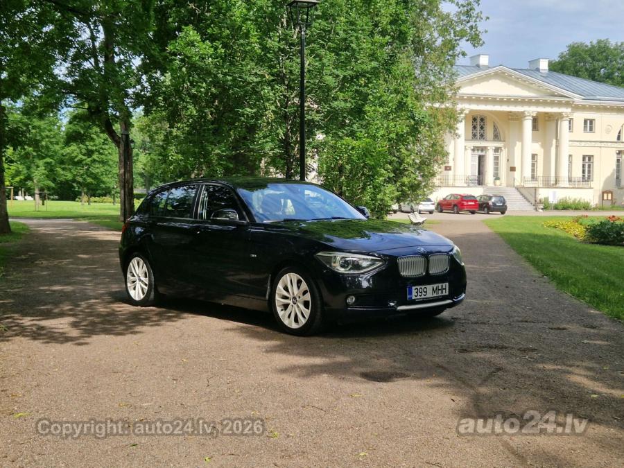 Melns BMW 1-series 2012 Saku, ar dzinēja tilpumu 1.60 L un nobraukumu 134 tūkst. km par 5999 €, foto 1 vietnē AUTOMOTO.COM.LV