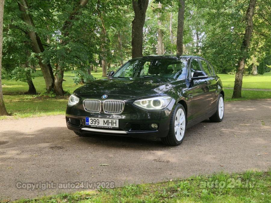 Melns BMW 1-series 2012 Saku, ar dzinēja tilpumu 1.60 L un nobraukumu 134 tūkst. km par 5999 €, foto 4 vietnē AUTOMOTO.COM.LV