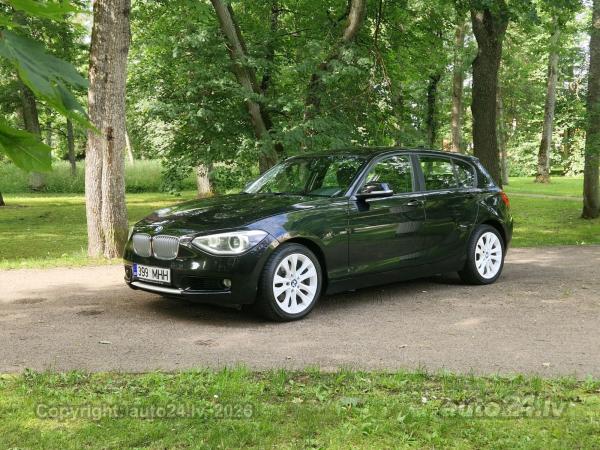 Melns BMW 1-series 2012 Saku, ar dzinēja tilpumu 1.60 L un nobraukumu 134 tūkst. km par 5999 €, foto 5 vietnē AUTOMOTO.COM.LV