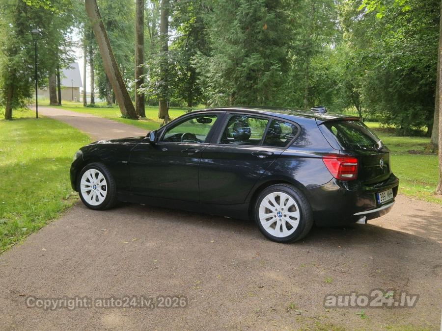 Melns BMW 1-series 2012 Saku, ar dzinēja tilpumu 1.60 L un nobraukumu 134 tūkst. km par 5999 €, foto 6 vietnē AUTOMOTO.COM.LV