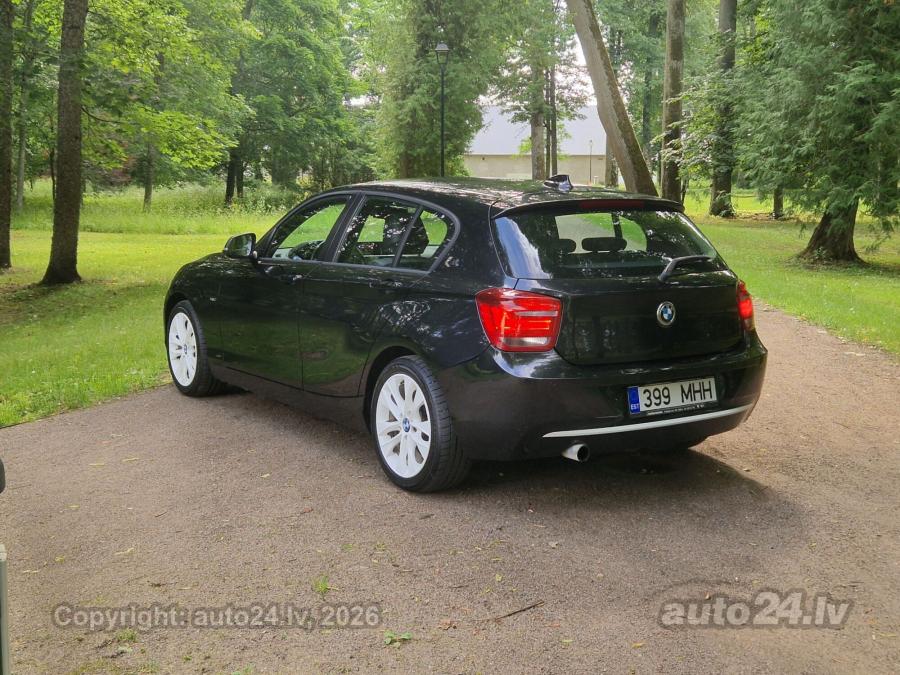 Melns BMW 1-series 2012 Saku, ar dzinēja tilpumu 1.60 L un nobraukumu 134 tūkst. km par 5999 €, foto 7 vietnē AUTOMOTO.COM.LV