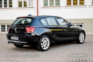 Black BMW 1-series 2012 in Parnu, with an engine capacity of 2.00 L and mileage of 230 thousand km for 6999 €, photo 7 on AUTOMOTO.COM.LV