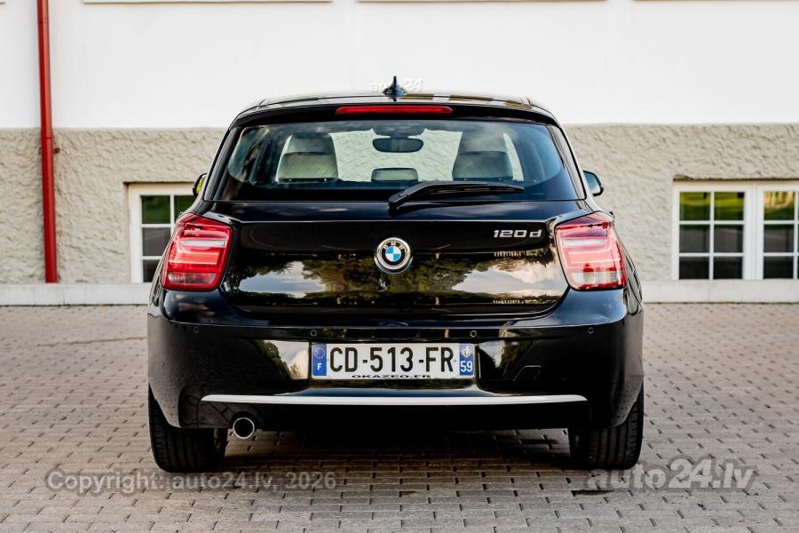 Black BMW 1-series 2012 in Parnu, with an engine capacity of 2.00 L and mileage of 230 thousand km for 6999 €, photo 9 on AUTOMOTO.COM.LV