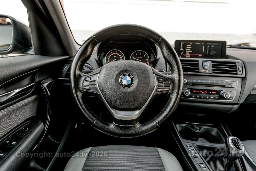 Black BMW 1-series 2012 in Parnu, with an engine capacity of 2.00 L and mileage of 230 thousand km for 6999 €, photo 17 on AUTOMOTO.COM.LV