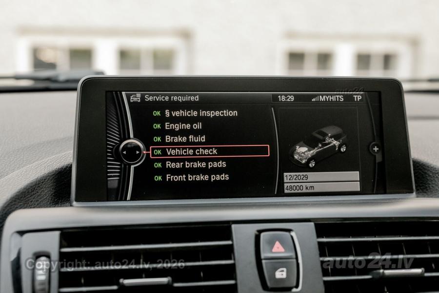 Black BMW 1-series 2012 in Parnu, with an engine capacity of 2.00 L and mileage of 230 thousand km for 6999 €, photo 24 on AUTOMOTO.COM.LV