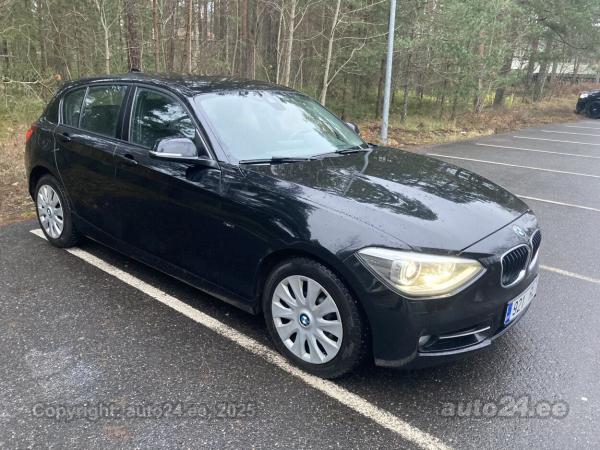 Black BMW 1-series 2014 in Tallinn, with an engine capacity of 2.00 L and mileage of 245 thousand km for 7900 €, photo 1 on AUTOMOTO.COM.LV
