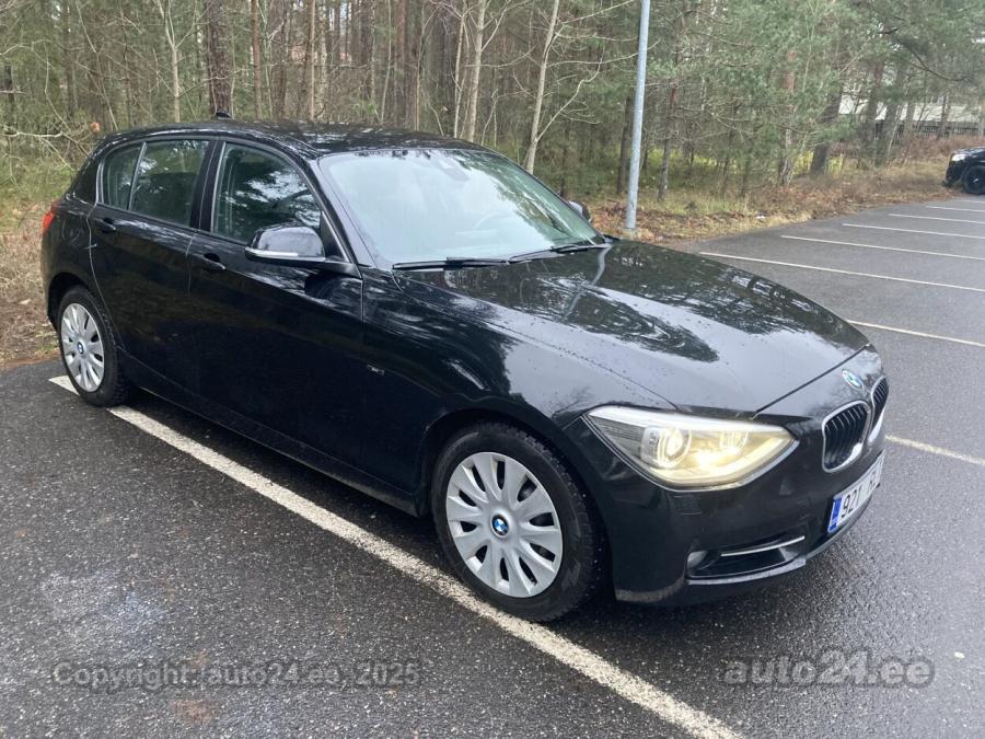 Black BMW 1-series 2014 in Tallinn, with an engine capacity of 2.00 L and mileage of 245 thousand km for 7900 €, photo 1 on AUTOMOTO.COM.LV