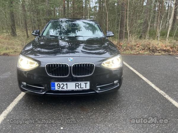 Black BMW 1-series 2014 in Tallinn, with an engine capacity of 2.00 L and mileage of 245 thousand km for 7900 €, photo 2 on AUTOMOTO.COM.LV