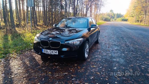 Melns BMW 1-series 2014 Tallina, ar dzinēja tilpumu 1.60 L un nobraukumu 260 tūkst. km par 5300 €, foto 1 vietnē AUTOMOTO.COM.LV