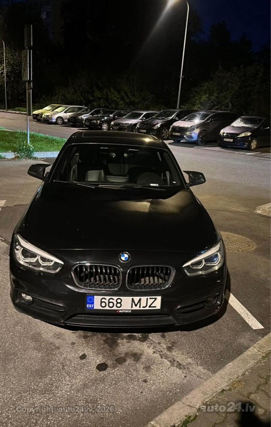 Melns BMW 1-series 2015 Tallina, ar dzinēja tilpumu 1.50 L un nobraukumu 215 tūkst. km par 9500 €, foto 5 vietnē AUTOMOTO.COM.LV