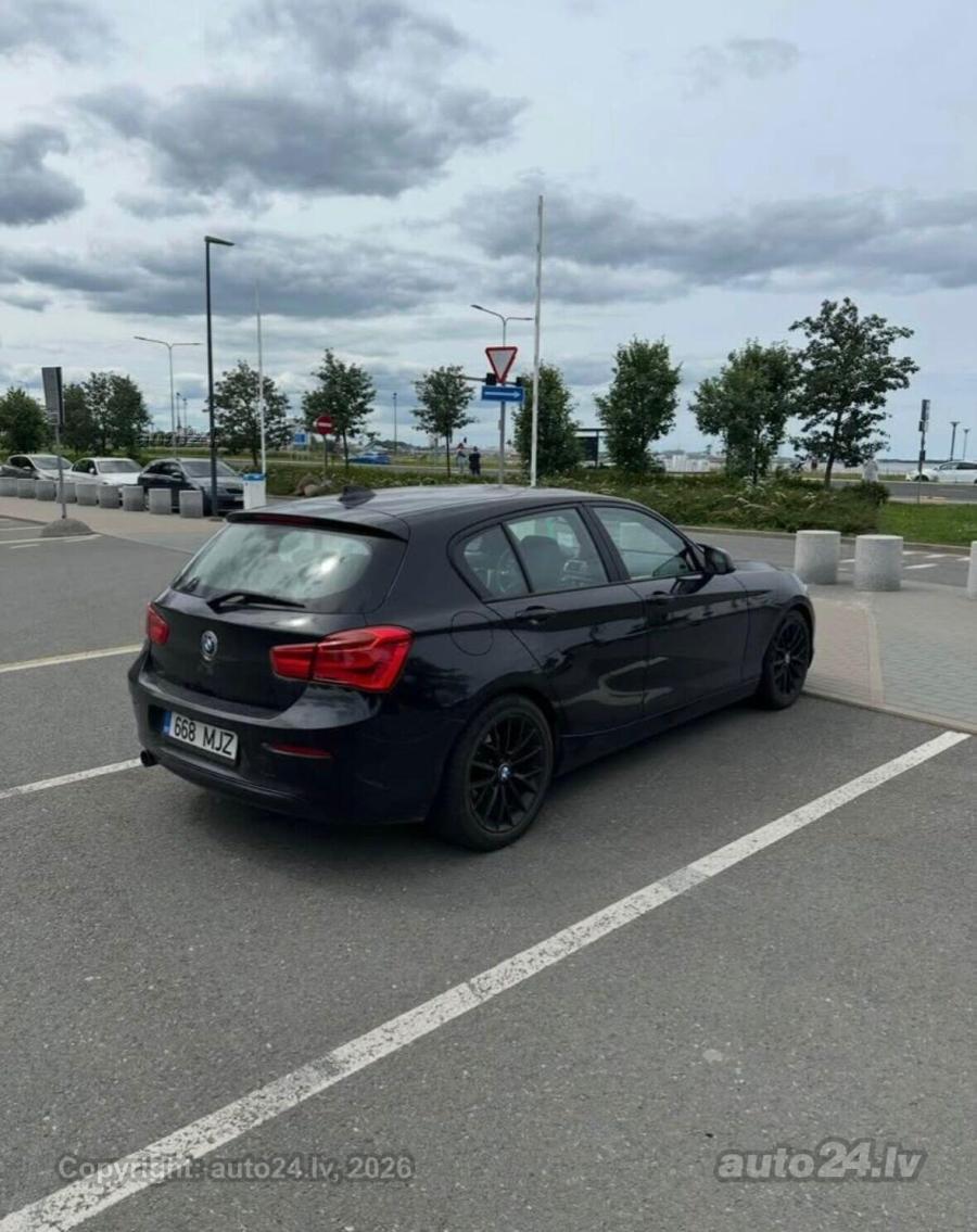 Black BMW 1-series 2015 in Tallinn, with an engine capacity of 1.50 L and mileage of 215 thousand km for 9500 €, photo 2 on AUTOMOTO.COM.LV