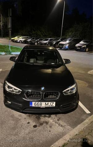 Black BMW 1-series 2015 in Tallinn, with an engine capacity of 1.50 L and mileage of 215 thousand km for 9500 €, photo 5 on AUTOMOTO.COM.LV