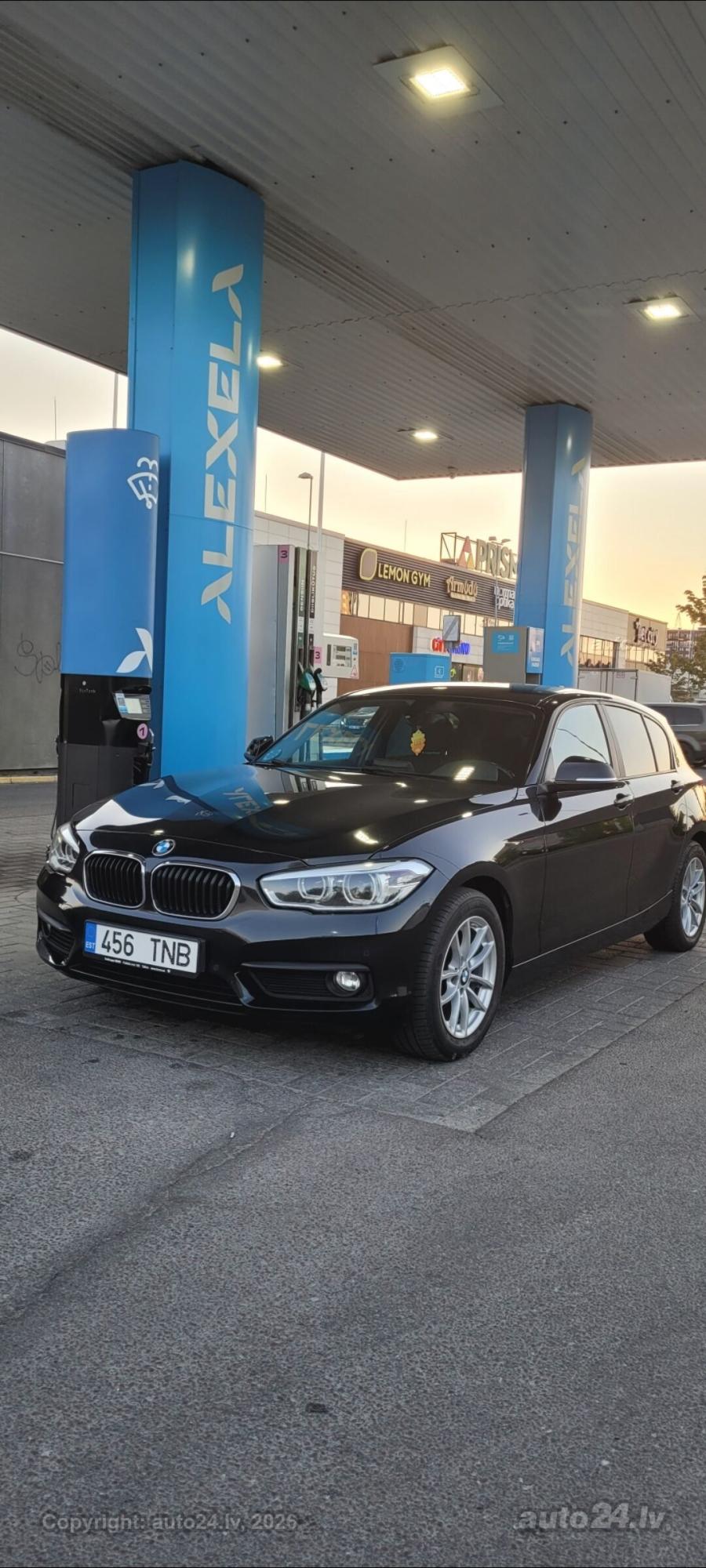 Black BMW 1-series 2016 in Tallinn, with an engine capacity of 1.50 L and mileage of 247 thousand km for 8550 €, photo 1 on AUTOMOTO.COM.LV