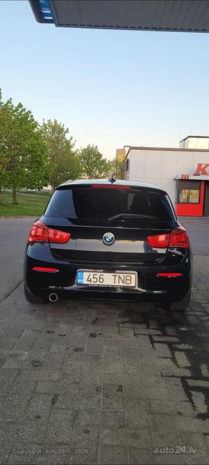 Black BMW 1-series 2016 in Tallinn, with an engine capacity of 1.50 L and mileage of 247 thousand km for 8550 €, photo 4 on AUTOMOTO.COM.LV