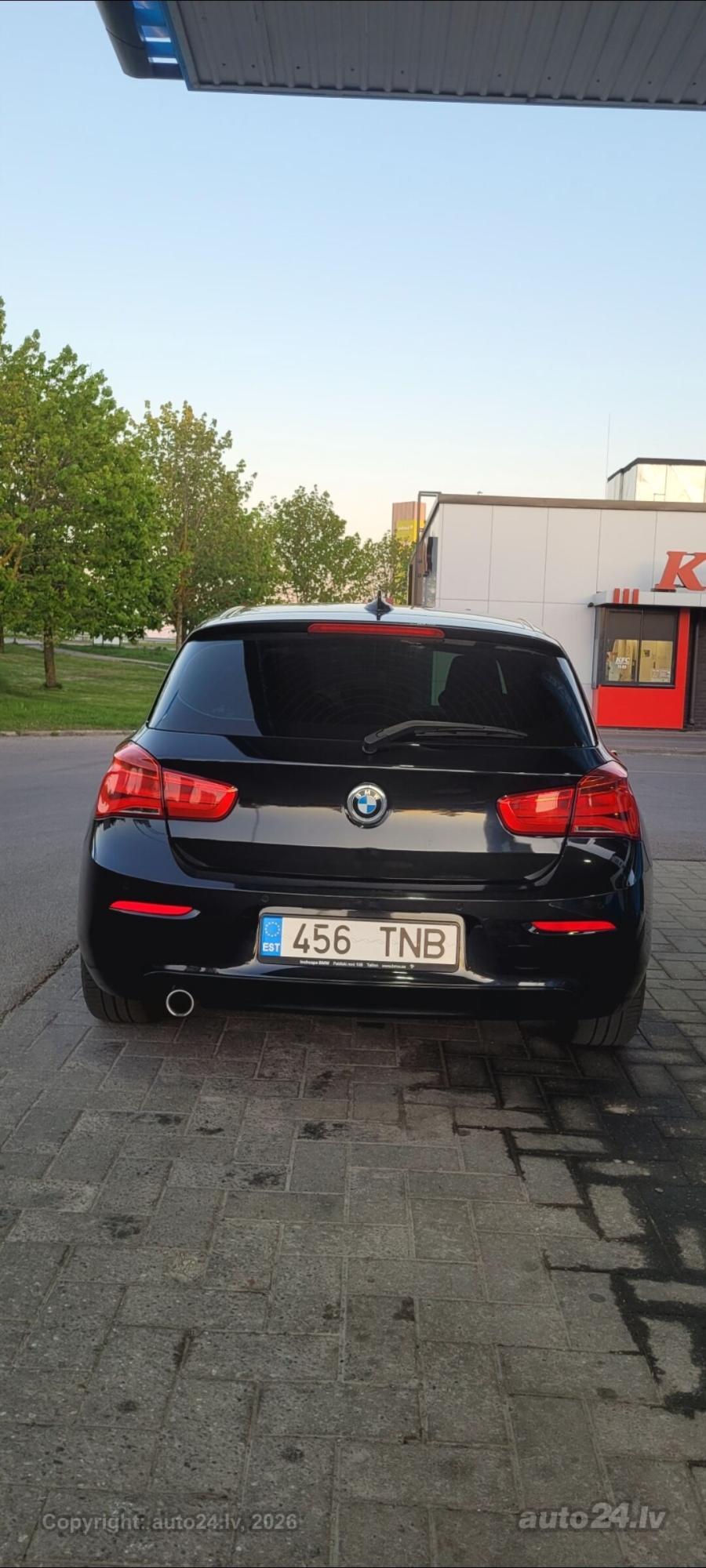 Black BMW 1-series 2016 in Tallinn, with an engine capacity of 1.50 L and mileage of 247 thousand km for 8550 €, photo 4 on AUTOMOTO.COM.LV