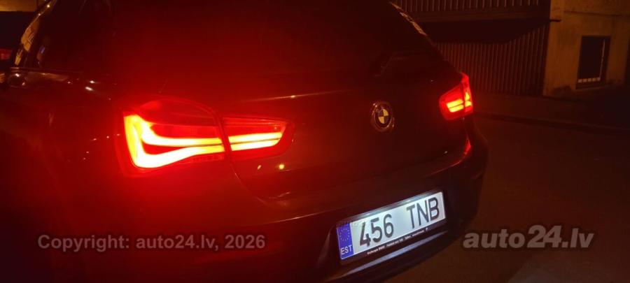 Black BMW 1-series 2016 in Tallinn, with an engine capacity of 1.50 L and mileage of 247 thousand km for 8550 €, photo 15 on AUTOMOTO.COM.LV