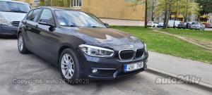 Black BMW 1-series 2016 in Tallinn, with an engine capacity of 1.50 L and mileage of 247 thousand km for 8550 €, photo 16 on AUTOMOTO.COM.LV