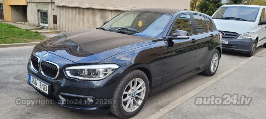 Black BMW 1-series 2016 in Tallinn, with an engine capacity of 1.50 L and mileage of 247 thousand km for 8550 €, photo 17 on AUTOMOTO.COM.LV
