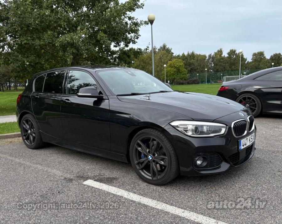 Black BMW 1-series 2016 in Tallinn, with an engine capacity of 2.00 L and mileage of 273 thousand km for 13600 €, photo 1 on AUTOMOTO.COM.LV