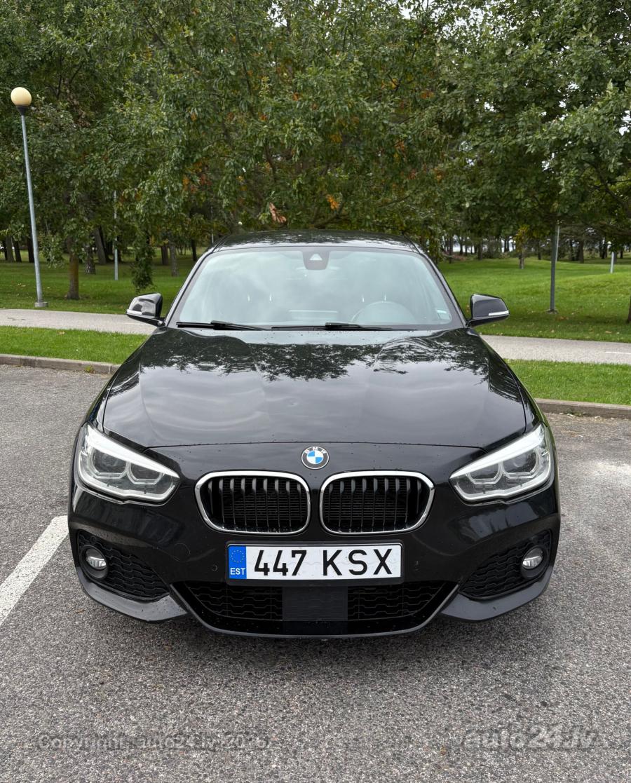 Black BMW 1-series 2016 in Tallinn, with an engine capacity of 2.00 L and mileage of 273 thousand km for 13600 €, photo 7 on AUTOMOTO.COM.LV