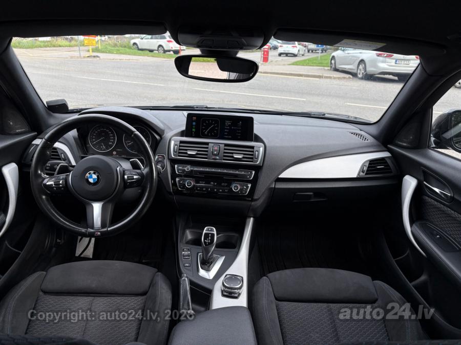 Black BMW 1-series 2016 in Tallinn, with an engine capacity of 2.00 L and mileage of 273 thousand km for 13600 €, photo 11 on AUTOMOTO.COM.LV