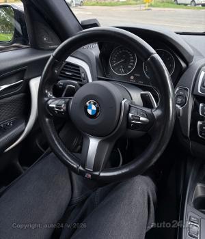 Black BMW 1-series 2016 in Tallinn, with an engine capacity of 2.00 L and mileage of 273 thousand km for 13600 €, photo 14 on AUTOMOTO.COM.LV