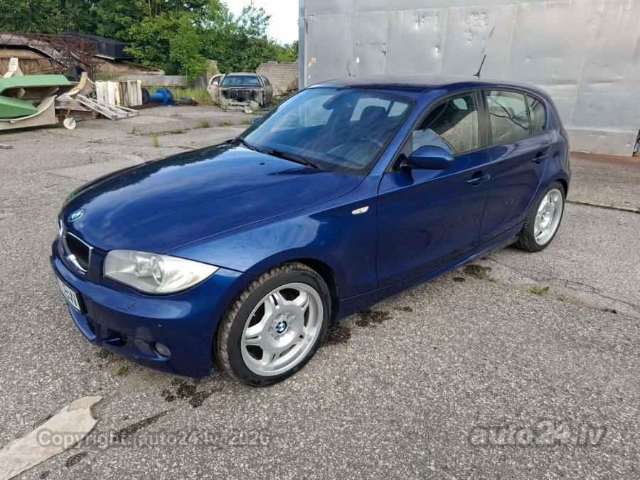Zils BMW 1-series 2006 Tallina, ar dzinēja tilpumu 2.00 L un nobraukumu 241 tūkst. km par 5200 €, foto 1 vietnē AUTOMOTO.COM.LV
