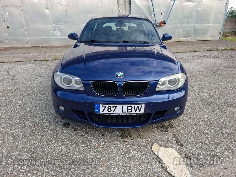 Zils BMW 1-series 2006 Tallina, ar dzinēja tilpumu 2.00 L un nobraukumu 241 tūkst. km par 5200 €, foto 4 vietnē AUTOMOTO.COM.LV