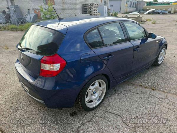 Blue BMW 1-series 2006 in Tallinn, with an engine capacity of 2.00 L and mileage of 241 thousand km for 5200 €, photo 7 on AUTOMOTO.COM.LV