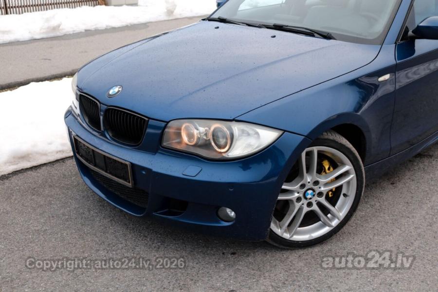 Zils BMW 1-series 2008 Tallina, ar dzinēja tilpumu 2.00 L un nobraukumu 260 tūkst. km par 6850 €, foto 1 vietnē AUTOMOTO.COM.LV
