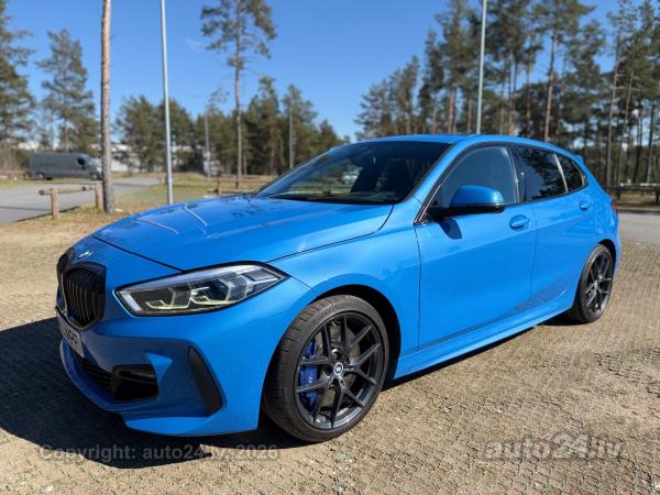 Blue BMW 1-series 2019 in Tallinn, with an engine capacity of 2.00 L and mileage of 109 thousand km for 23800 €, photo 1 on AUTOMOTO.COM.LV
