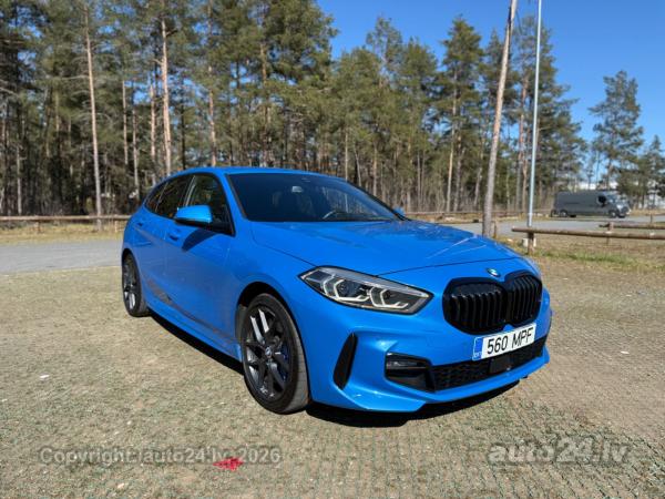 Blue BMW 1-series 2019 in Tallinn, with an engine capacity of 2.00 L and mileage of 109 thousand km for 23800 €, photo 2 on AUTOMOTO.COM.LV