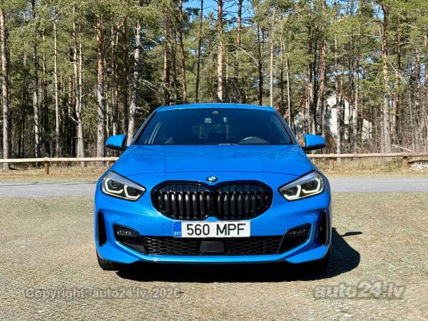 Blue BMW 1-series 2019 in Tallinn, with an engine capacity of 2.00 L and mileage of 109 thousand km for 23800 €, photo 3 on AUTOMOTO.COM.LV