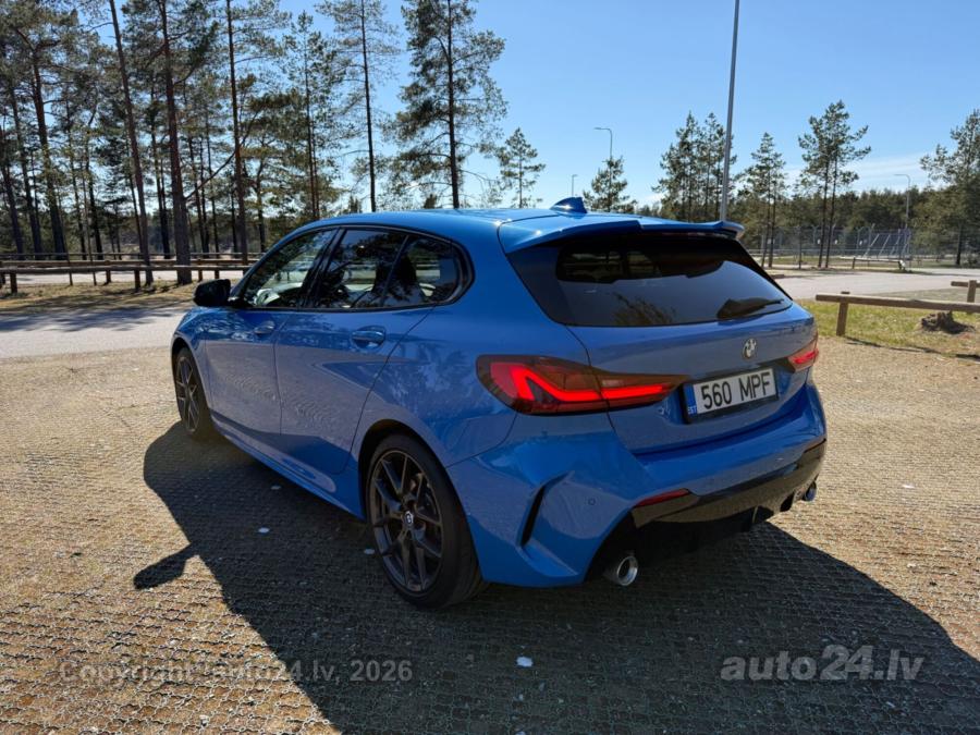 Blue BMW 1-series 2019 in Tallinn, with an engine capacity of 2.00 L and mileage of 109 thousand km for 23800 €, photo 8 on AUTOMOTO.COM.LV