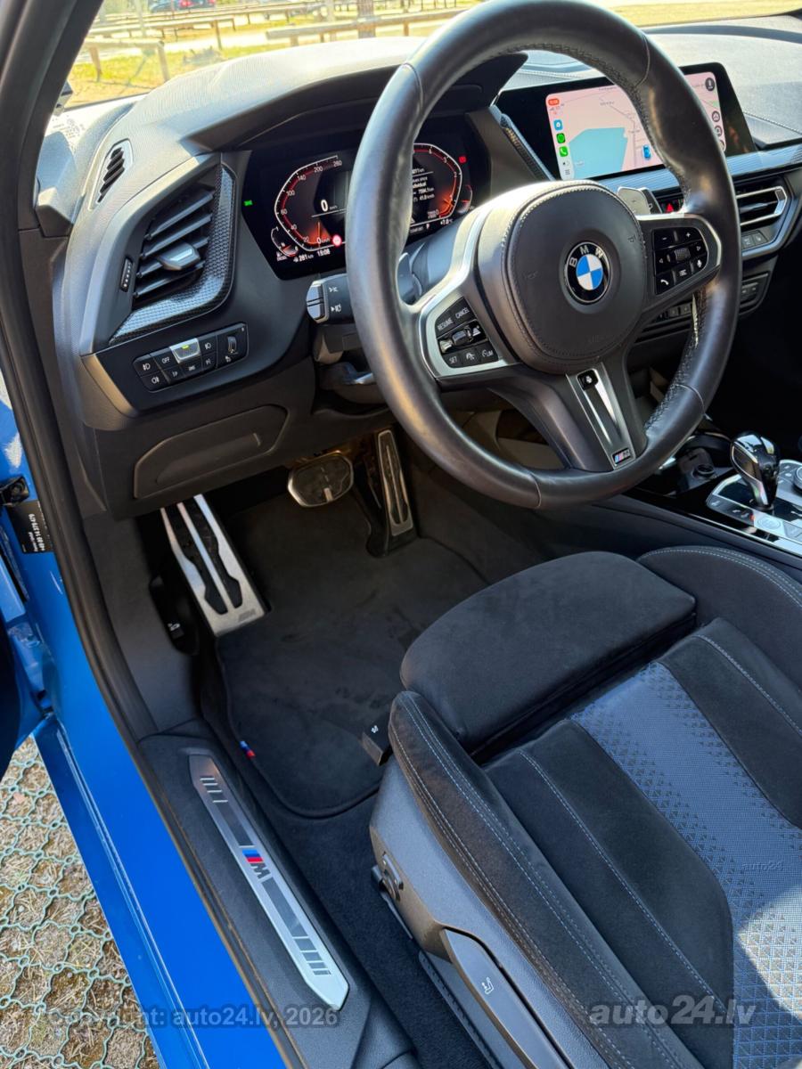 Blue BMW 1-series 2019 in Tallinn, with an engine capacity of 2.00 L and mileage of 109 thousand km for 23800 €, photo 16 on AUTOMOTO.COM.LV