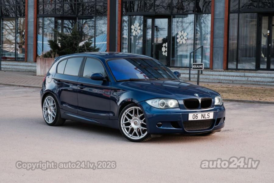 Zils BMW 1-series 2008 Tartu, ar dzinēja tilpumu 2.00 L un nobraukumu 327 tūkst. km par 6750 €, foto 1 vietnē AUTOMOTO.COM.LV