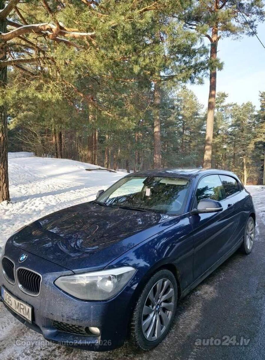 Zils BMW 1-series 2014 Tallina, ar dzinēja tilpumu 1.60 L un nobraukumu 150 tūkst. km par 9000 €, foto 1 vietnē AUTOMOTO.COM.LV