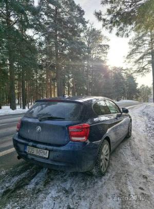 Zils BMW 1-series 2014 Tallina, ar dzinēja tilpumu 1.60 L un nobraukumu 150 tūkst. km par 9000 €, foto 4 vietnē AUTOMOTO.COM.LV