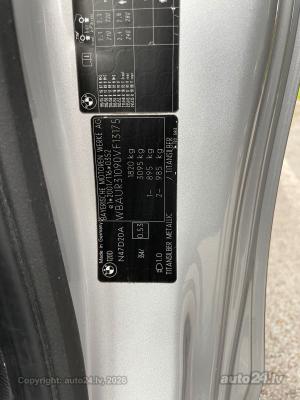 Pelēks BMW 1-series 2008 Tallina, ar dzinēja tilpumu 2.00 L un nobraukumu 289 tūkst. km par 6900 €, foto 18 vietnē AUTOMOTO.COM.LV