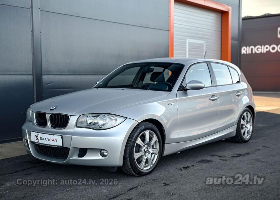 Grey BMW 1-series 2006 in Kuressaare, with an engine capacity of 1.60 L and mileage of 213 thousand km for 3590 €, photo 2 on AUTOMOTO.COM.LV