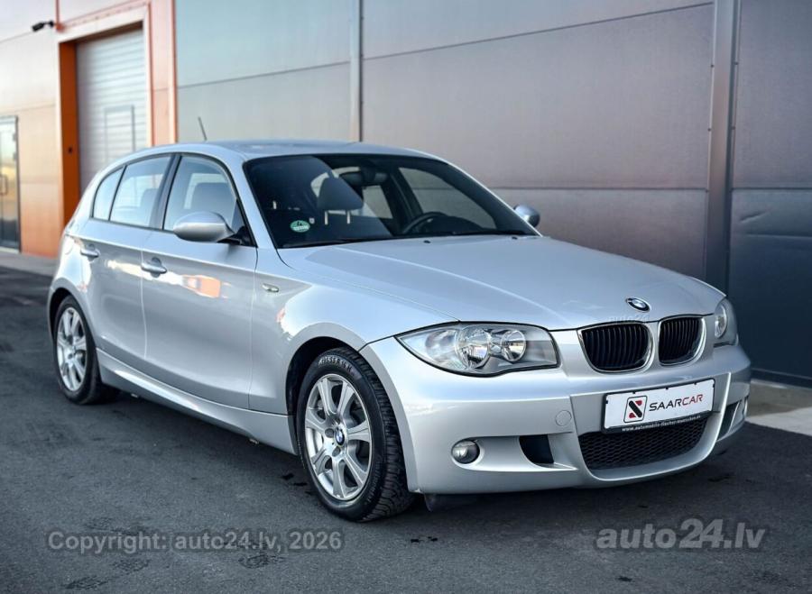 Grey BMW 1-series 2006 in Kuressaare, with an engine capacity of 1.60 L and mileage of 213 thousand km for 3590 €, photo 5 on AUTOMOTO.COM.LV