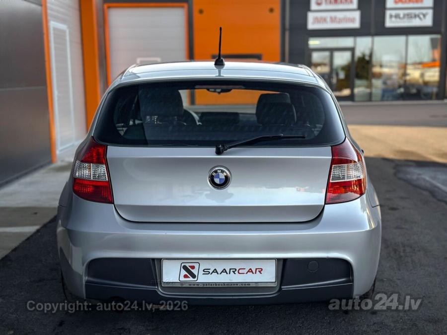Grey BMW 1-series 2006 in Kuressaare, with an engine capacity of 1.60 L and mileage of 213 thousand km for 3590 €, photo 9 on AUTOMOTO.COM.LV
