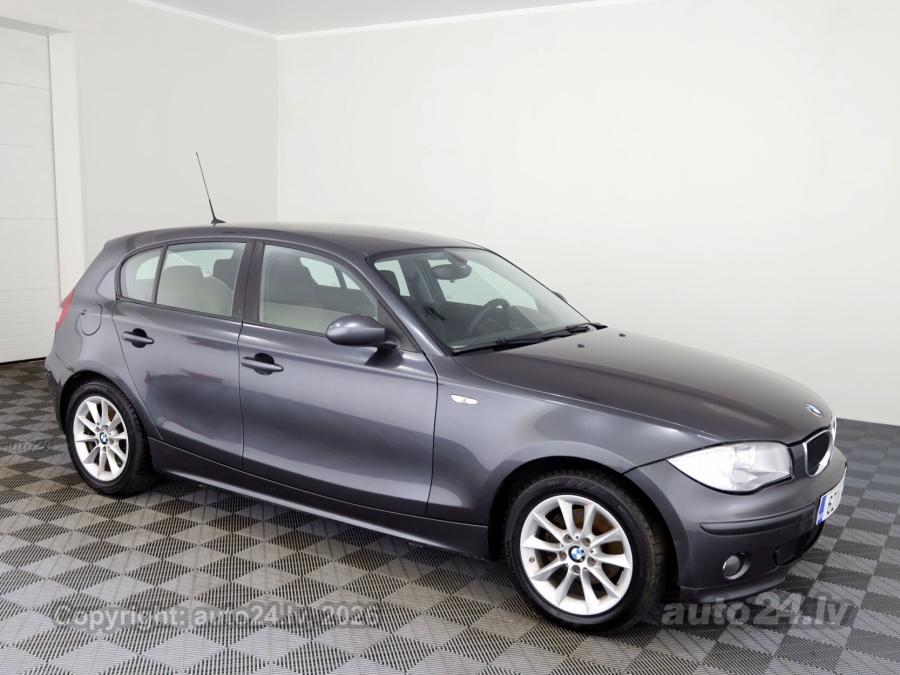 Grey BMW 1-series 2006 in Tallinn, with an engine capacity of 2.00 L and mileage of 216 thousand km for 1899 €, photo 1 on AUTOMOTO.COM.LV