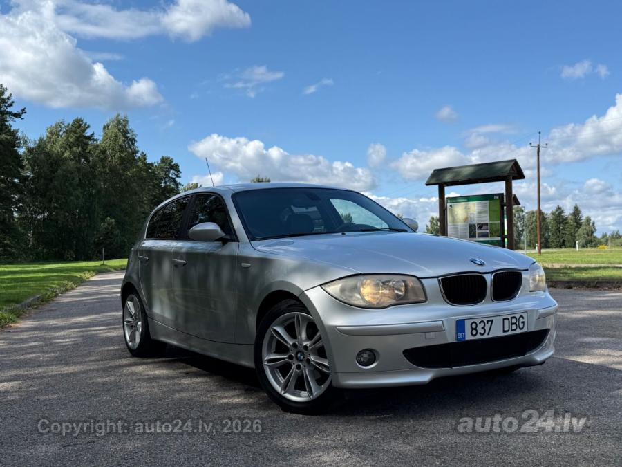 Grey BMW 1-series 2006 in Tartu, with an engine capacity of 2.00 L and mileage of 286 thousand km for 3800 €, photo 1 on AUTOMOTO.COM.LV