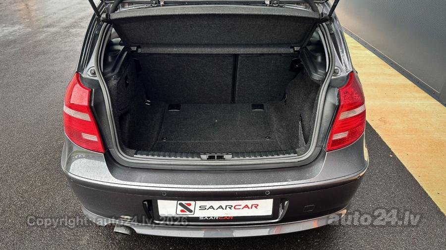 Grey BMW 1-series 2007 in Kuressaare, with an engine capacity of 1.60 L and mileage of 214 thousand km for 3690 €, photo 10 on AUTOMOTO.COM.LV