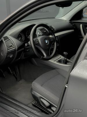 Grey BMW 1-series 2007 in Kuressaare, with an engine capacity of 1.60 L and mileage of 214 thousand km for 3690 €, photo 12 on AUTOMOTO.COM.LV