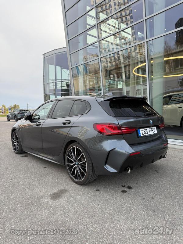 Grey BMW 1-series 2020 in Tallinn, with an engine capacity of 2.00 L and mileage of 57 thousand km for 28500 €, photo 2 on AUTOMOTO.COM.LV