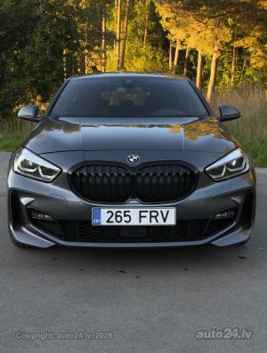 Grey BMW 1-series 2020 in Tallinn, with an engine capacity of 2.00 L and mileage of 62 thousand km for 27500 €, photo 3 on AUTOMOTO.COM.LV
