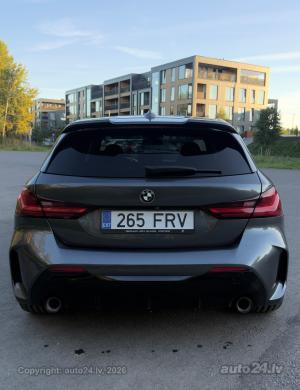 Grey BMW 1-series 2020 in Tallinn, with an engine capacity of 2.00 L and mileage of 62 thousand km for 27500 €, photo 6 on AUTOMOTO.COM.LV